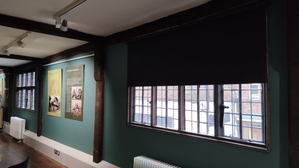 New Blinds and Window Film – West Berkshire Museum Collection